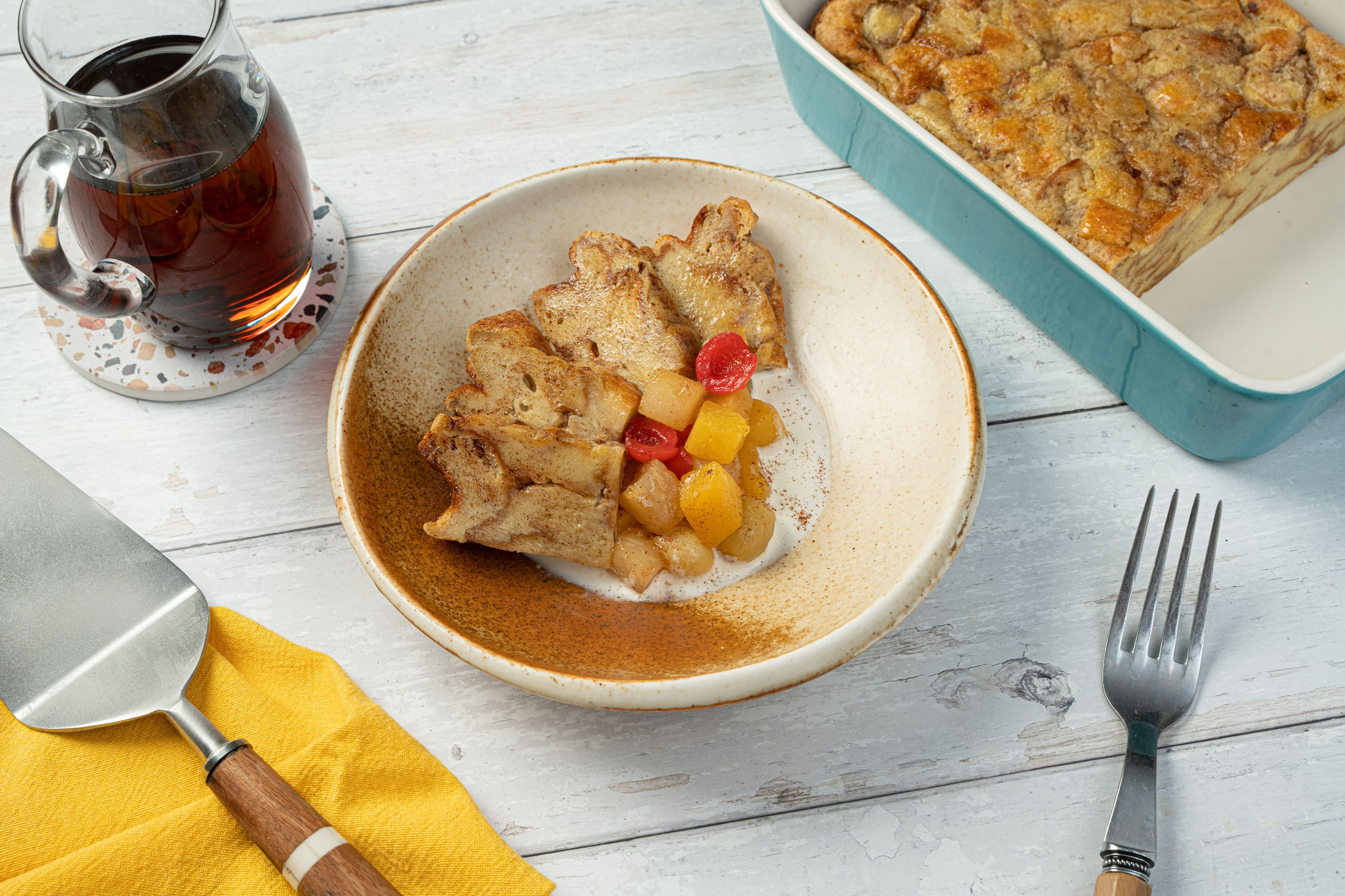 French Toast Bake with Fruit Salad Compote - Dole Canada Foodservice